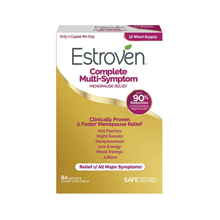 Estroven Comprehensive Menopause Support Supplement | For Hot Flashes ...
